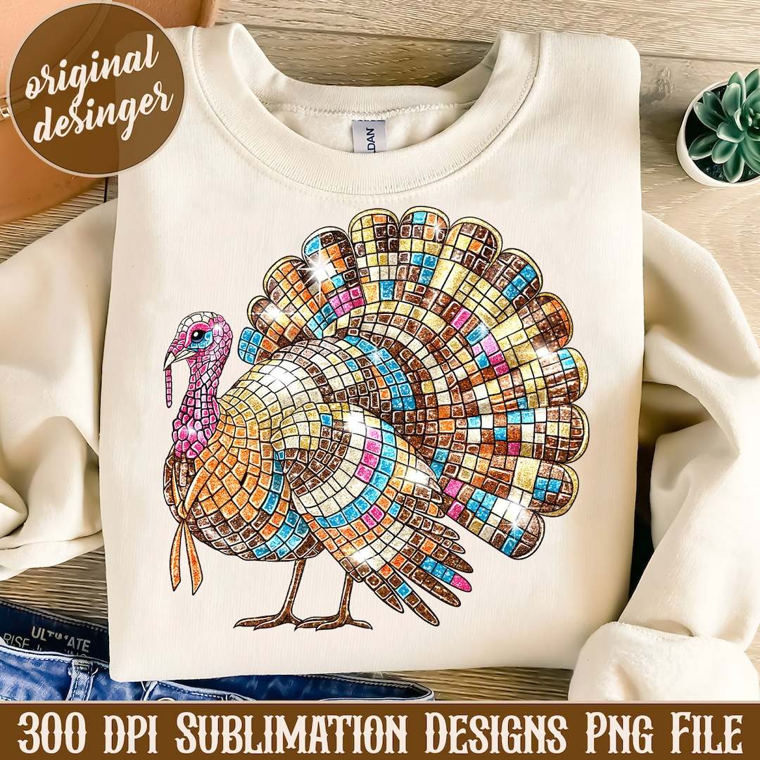 Thanksgiving Turkey Png, Disco Ball Thanksgiving Png, Thankful Coquette ...