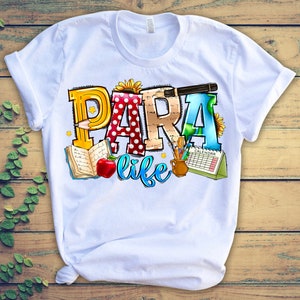 Para Life Png Sublimation Design Download Teacher's Day - Etsy