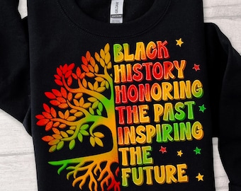 Black History Trees Honoring the Past Inspiring the Future Png, Black ...