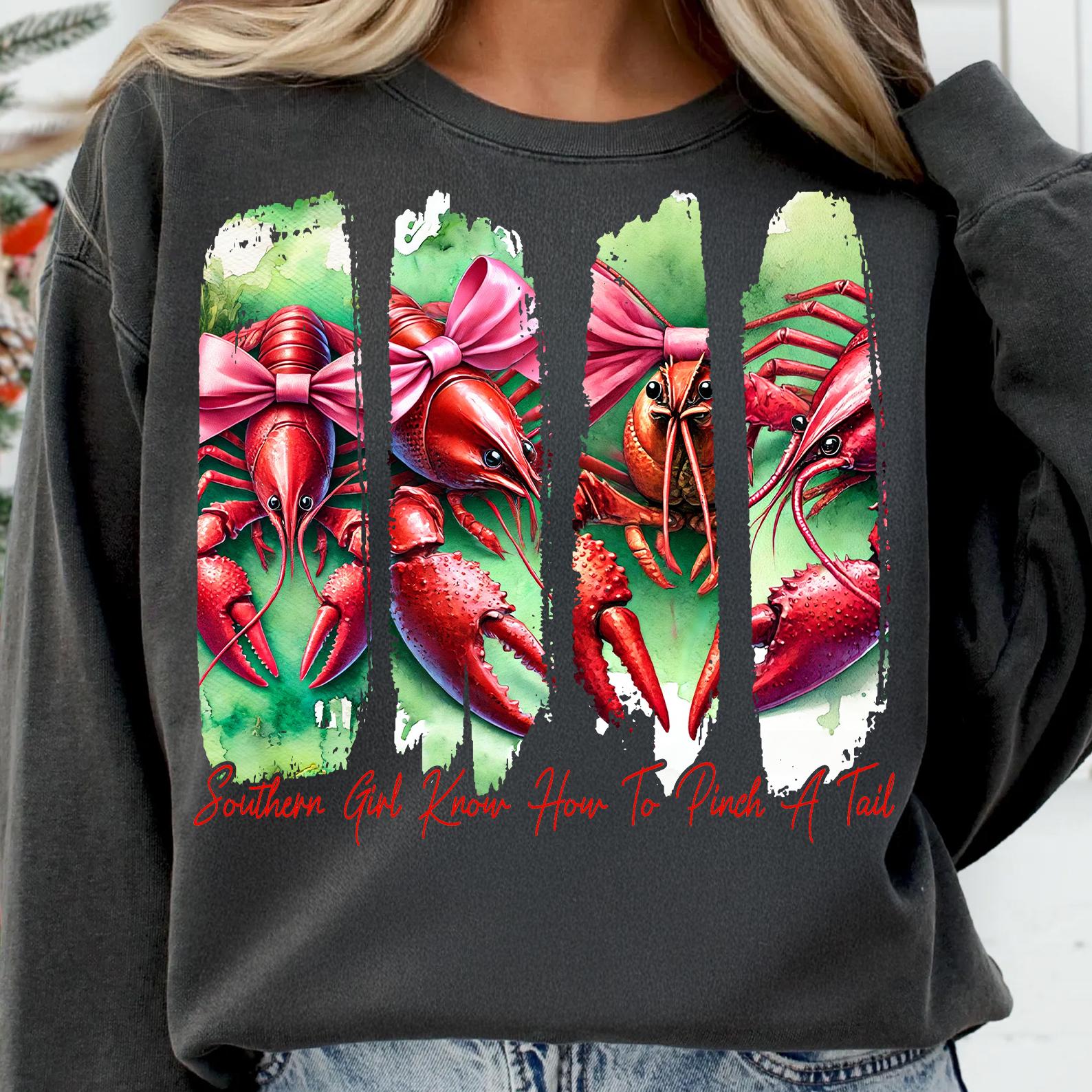 Southern Girl Know How to Pinch A Tail Png,crawfish Boil Png,southern ...