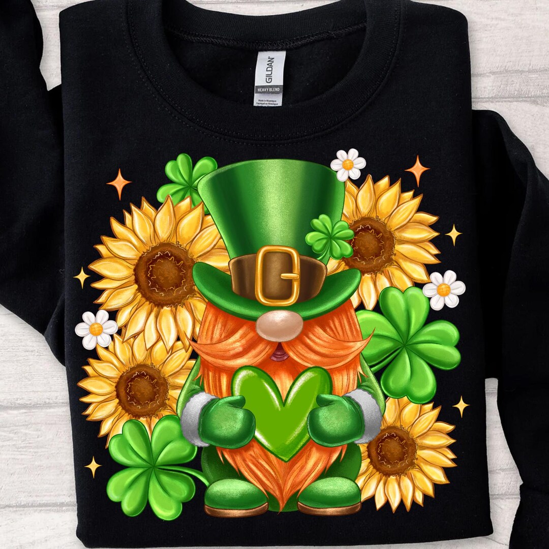 Lucky St Patrick's Day Gnome Png, St Patricks Day Png, Lucky Png,st ...