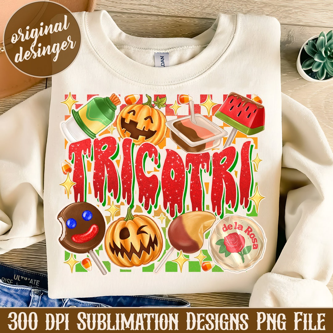 Tricotri With Candies Png Sublimation Design Download, Western Png ...