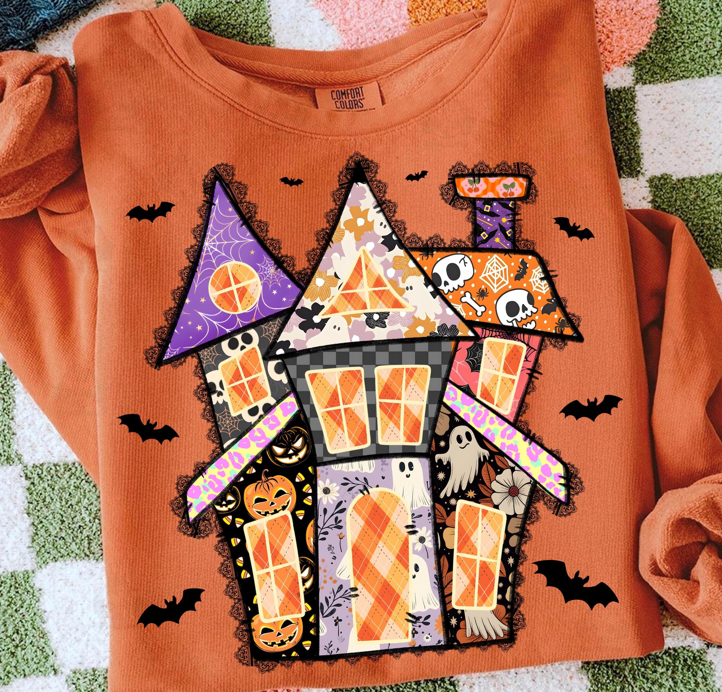 Preppy Witch House Design,haunted House Png,halloween Castle Png,spooky ...