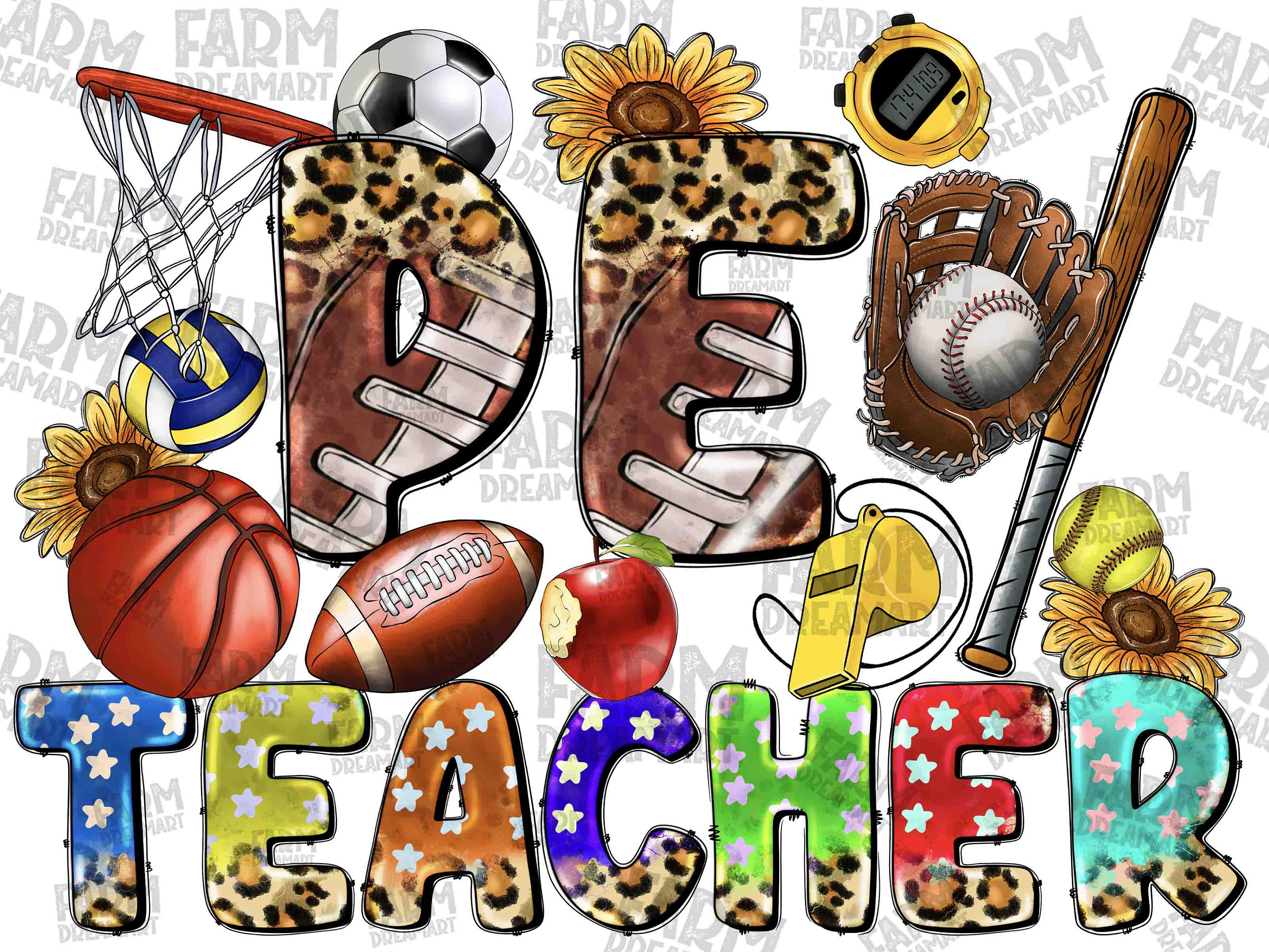 Physical Education Teacher Clipart