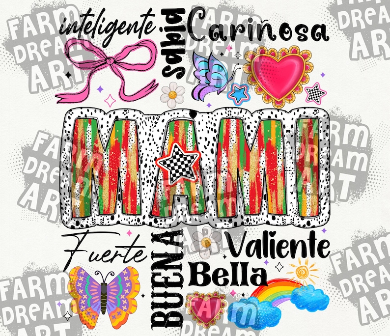 Spanish Mami Png, Floral Mami Png Design, Retro Madre Png Sublimation ...