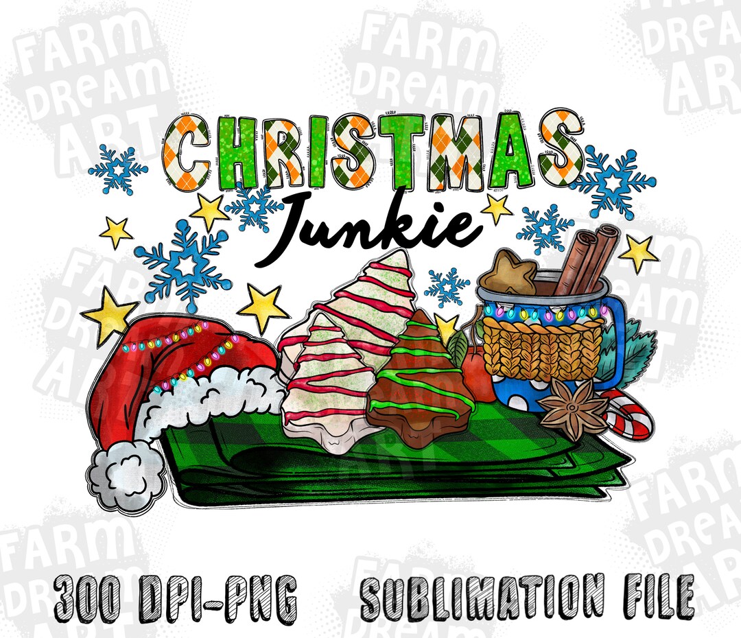 Christmas Junkie Santa Claus Png Sublimation Design, Christmas Png ...