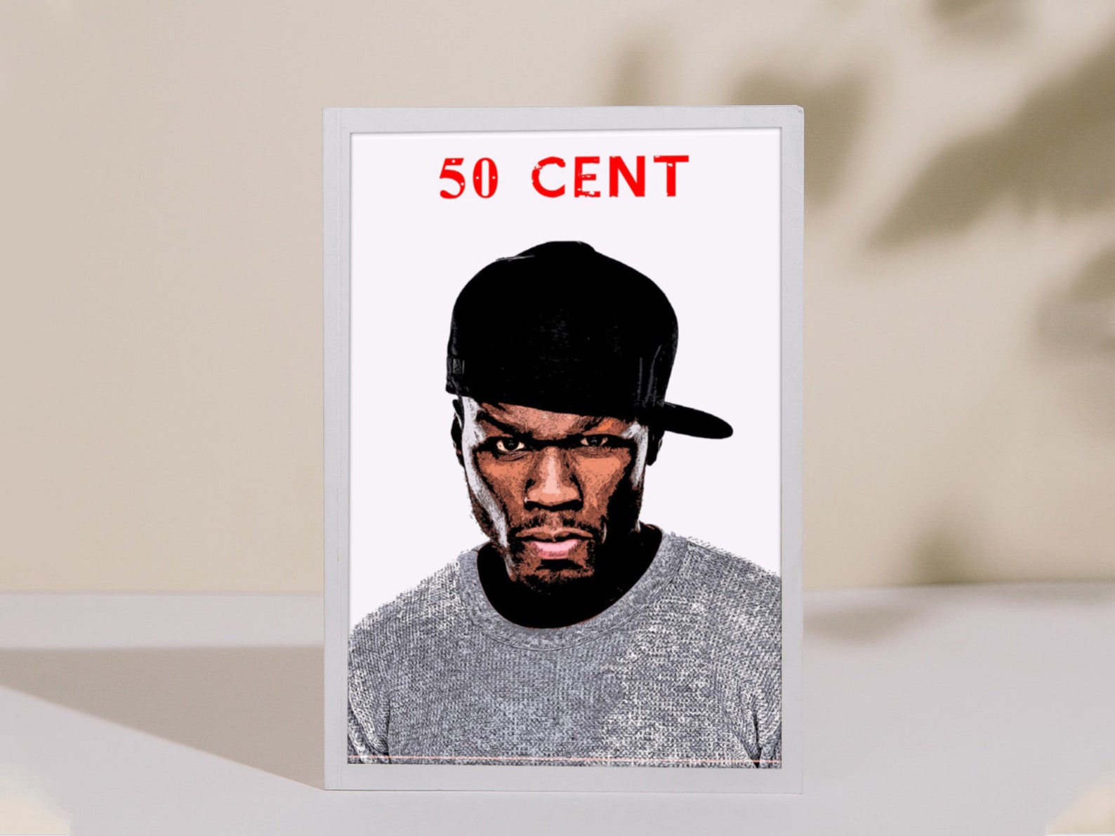 50 Cent poster 50 Cent art print 50 Cent wall poster 50 | Etsy