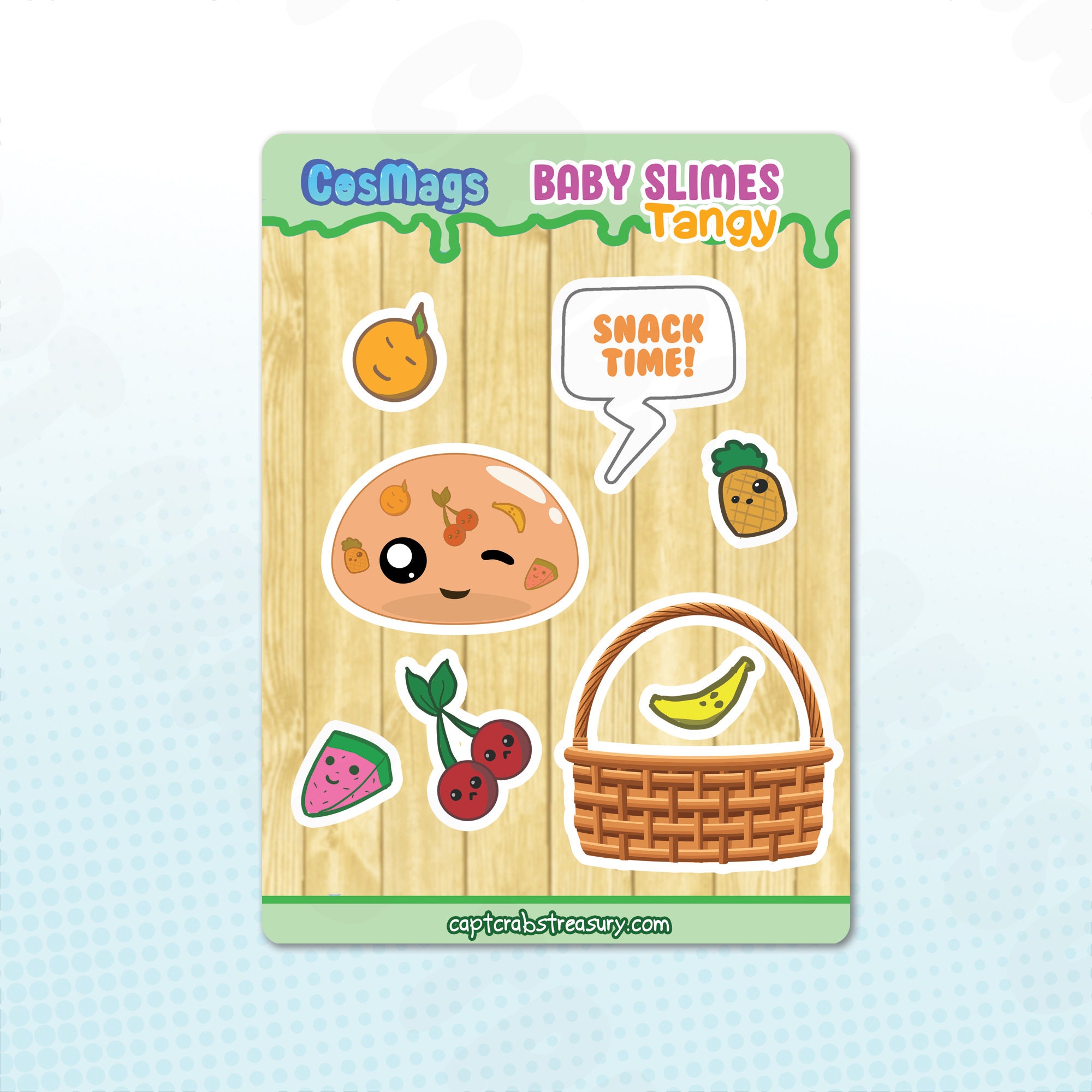 Cosmags Baby Slime Tangy Pack, Cosplay Your Fridge, Magnets Cute Chibi ...