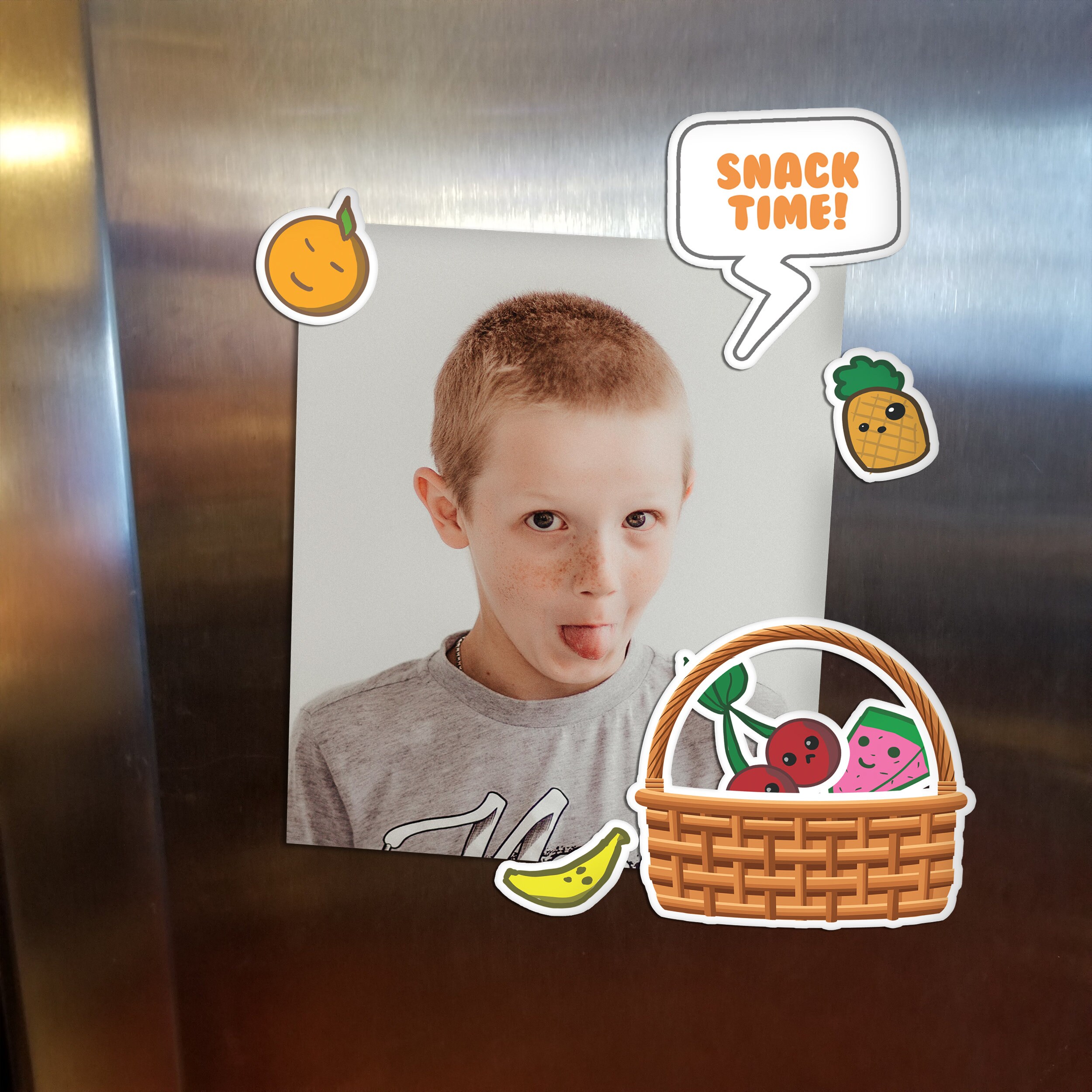 Cosmags Baby Slime Tangy Pack, Cosplay Your Fridge, Magnets Cute Chibi ...