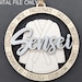 Sensei Svg Ornament or Car Charm Svg Gift for Martial Arts Karate ...