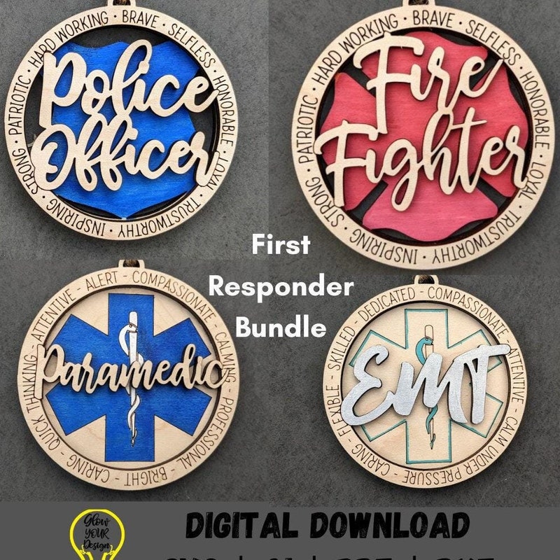 First Responder Svg - Etsy