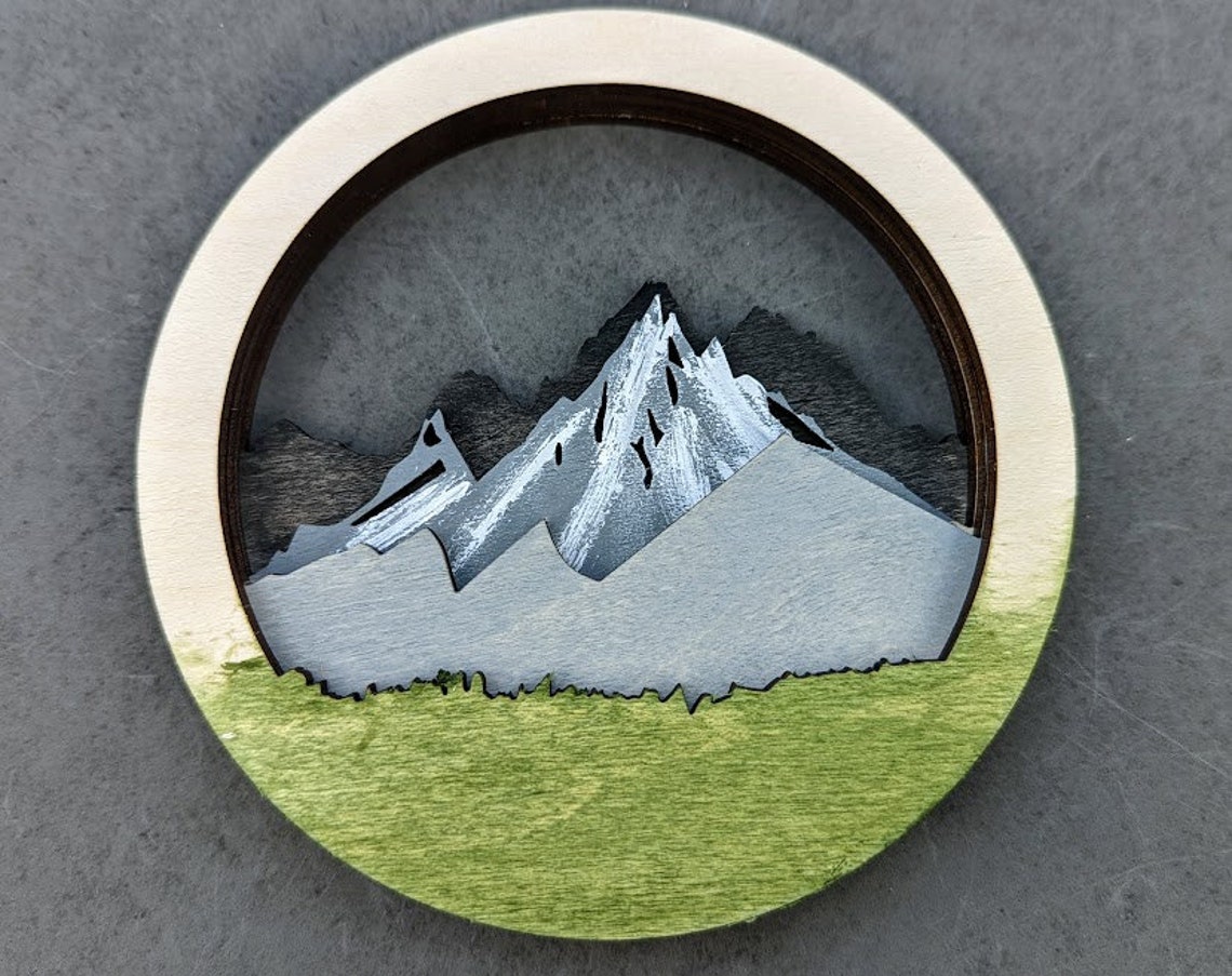 Grand Teton Svg National Park Wall Hanging Digital File - Etsy