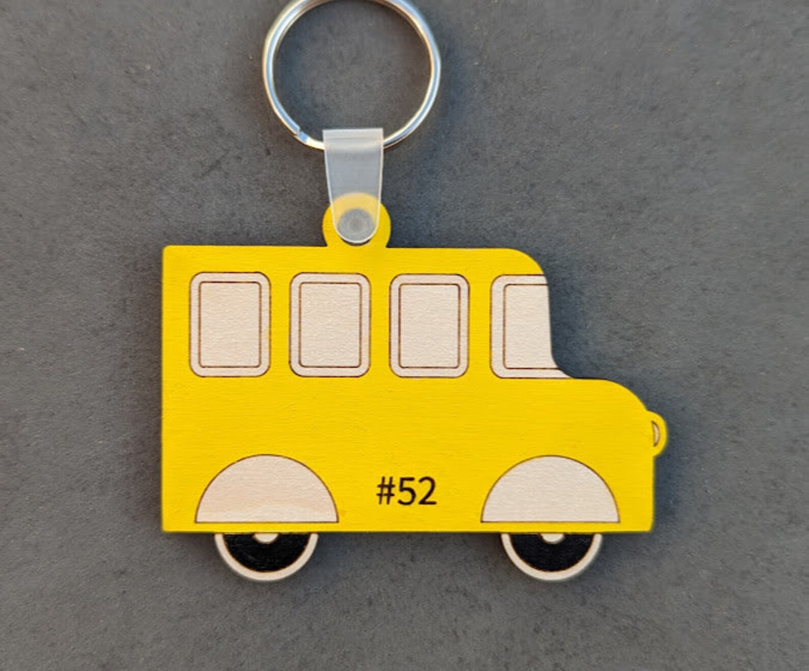 School Bus Driver Keychain Svg - Laser Cut File - School Worker ...