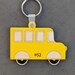 School Bus Driver Keychain Svg - Laser Cut File - School Worker ...