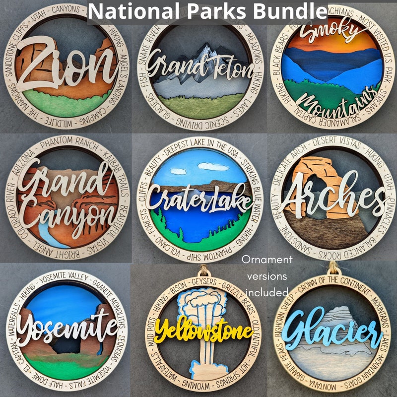 National Park Svg - Etsy
