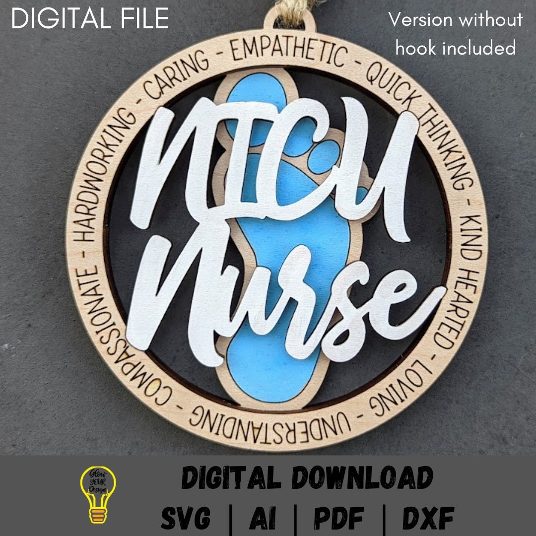 NICU Nurse Svg Newborn Nurse Svg Gift for Medical Personnel - Etsy