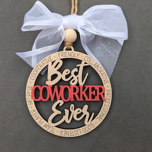 Coworker Gift Svg, Best Coworker Ever Digital File, Officemate Gift ...
