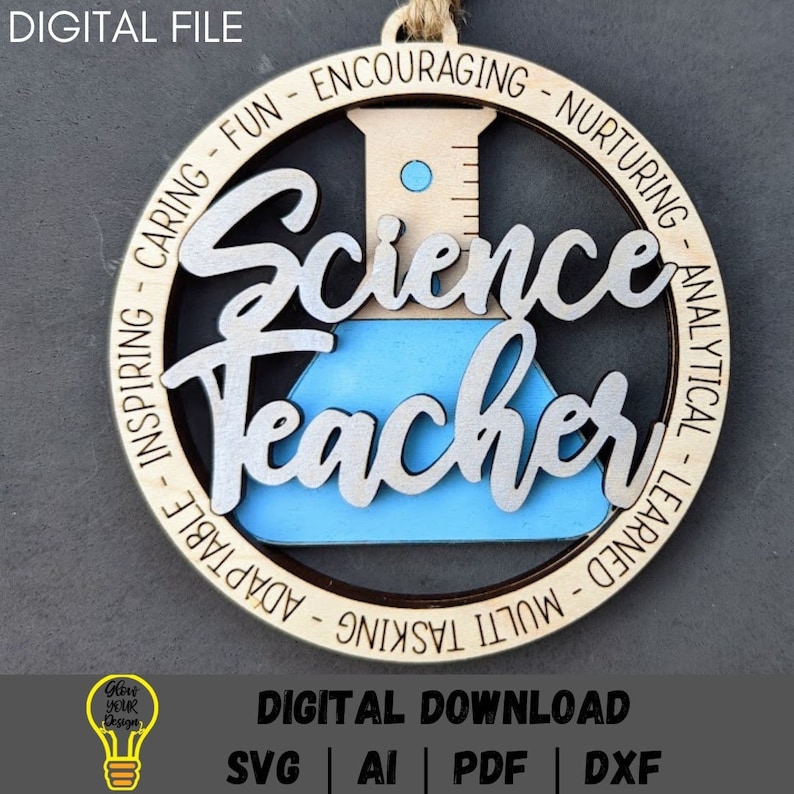 Science Teacher Svg Gift for Science Teacher or Professor - Etsy