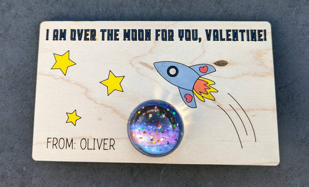 Space Valentine Svg Rocketship Planet Svg Bundle Classroom | Etsy