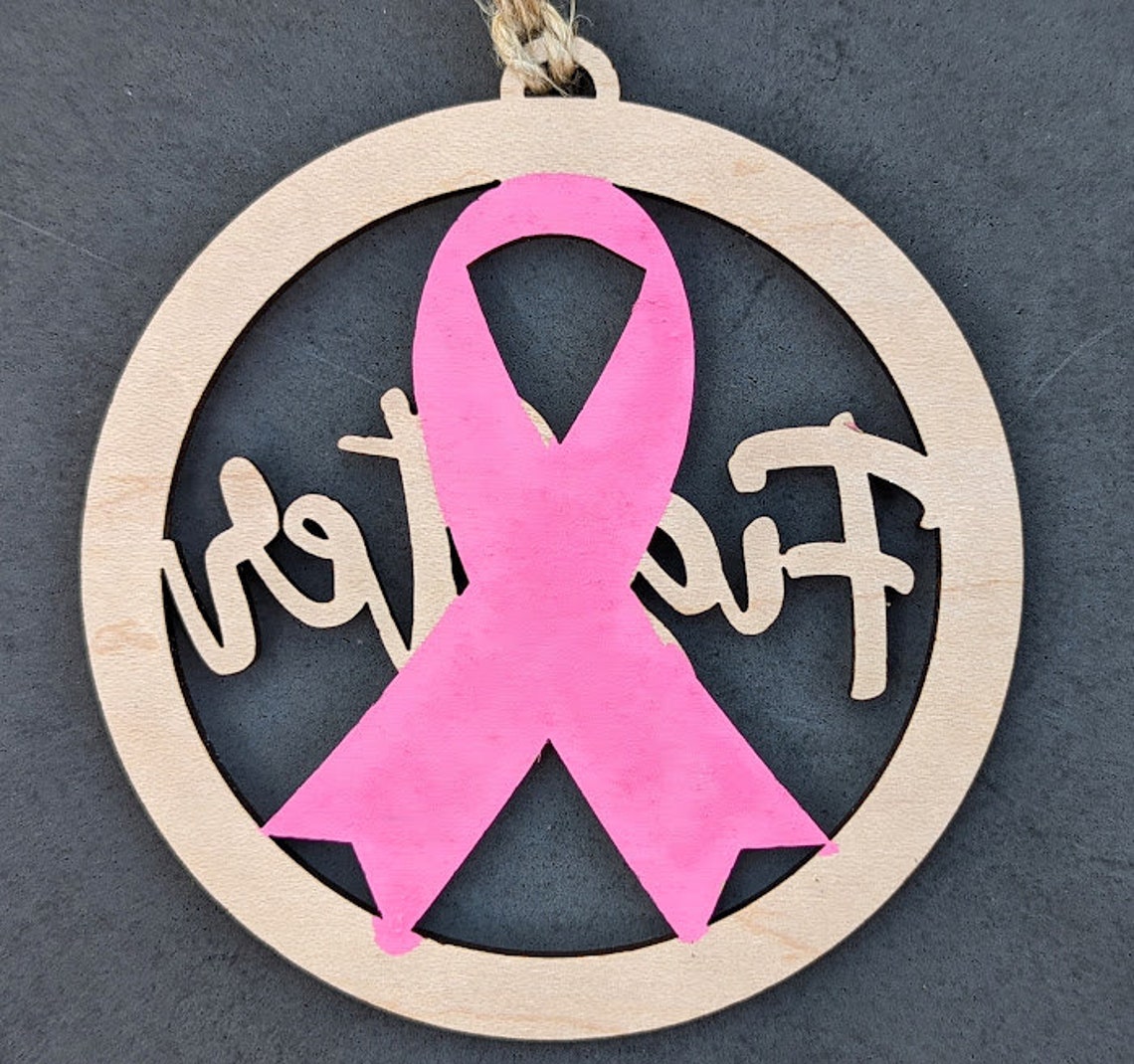 Cancer Awareness Svg, Fighter Svg, Single Layer Wall Hanging or ...
