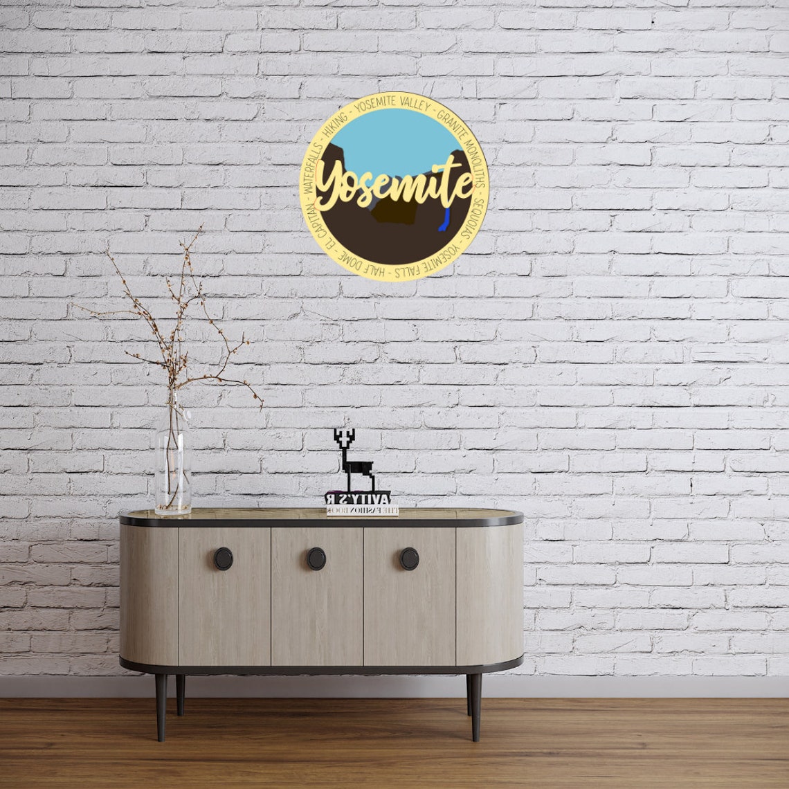 Yosemite Svg National Park Wall Hanging and Ornament Digital - Etsy