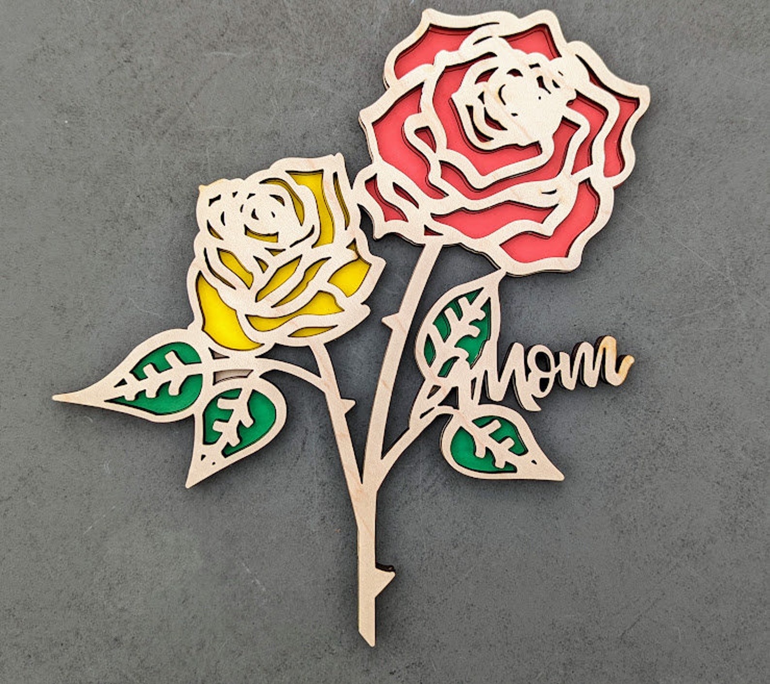 Rose Svg Mothers Day Gift Svg June Birth Month Svg Plant | Etsy