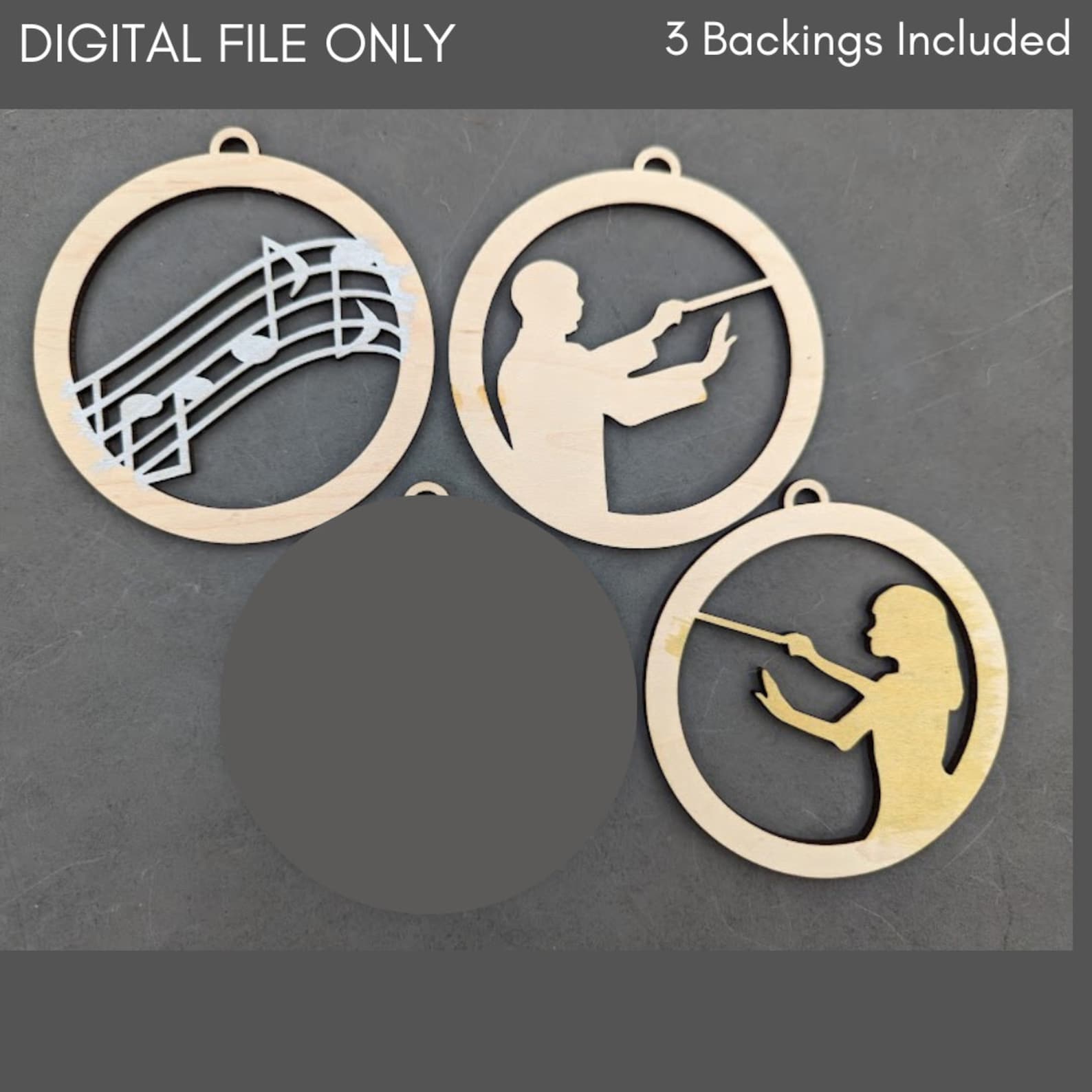 Band Director Ornament Svg, Marching Band Director Digital File, Double ...