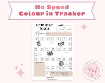 December No-spend Challenge Printable No-spend (Download Now) - Etsy