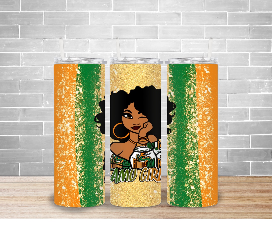 FAMU Girl Tumbler Wrap - Etsy