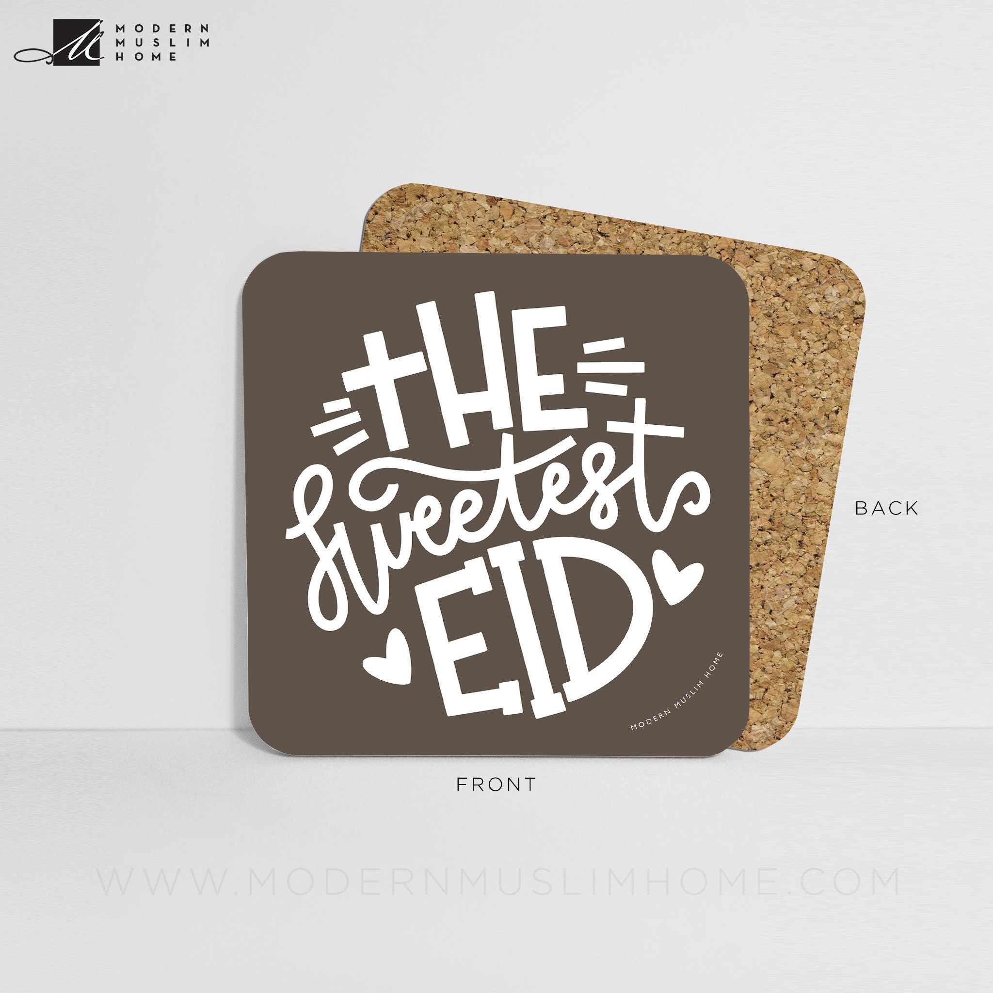 The Sweetest Eid Coaster Islamic Coaster Muslim Ramadan or - Etsy