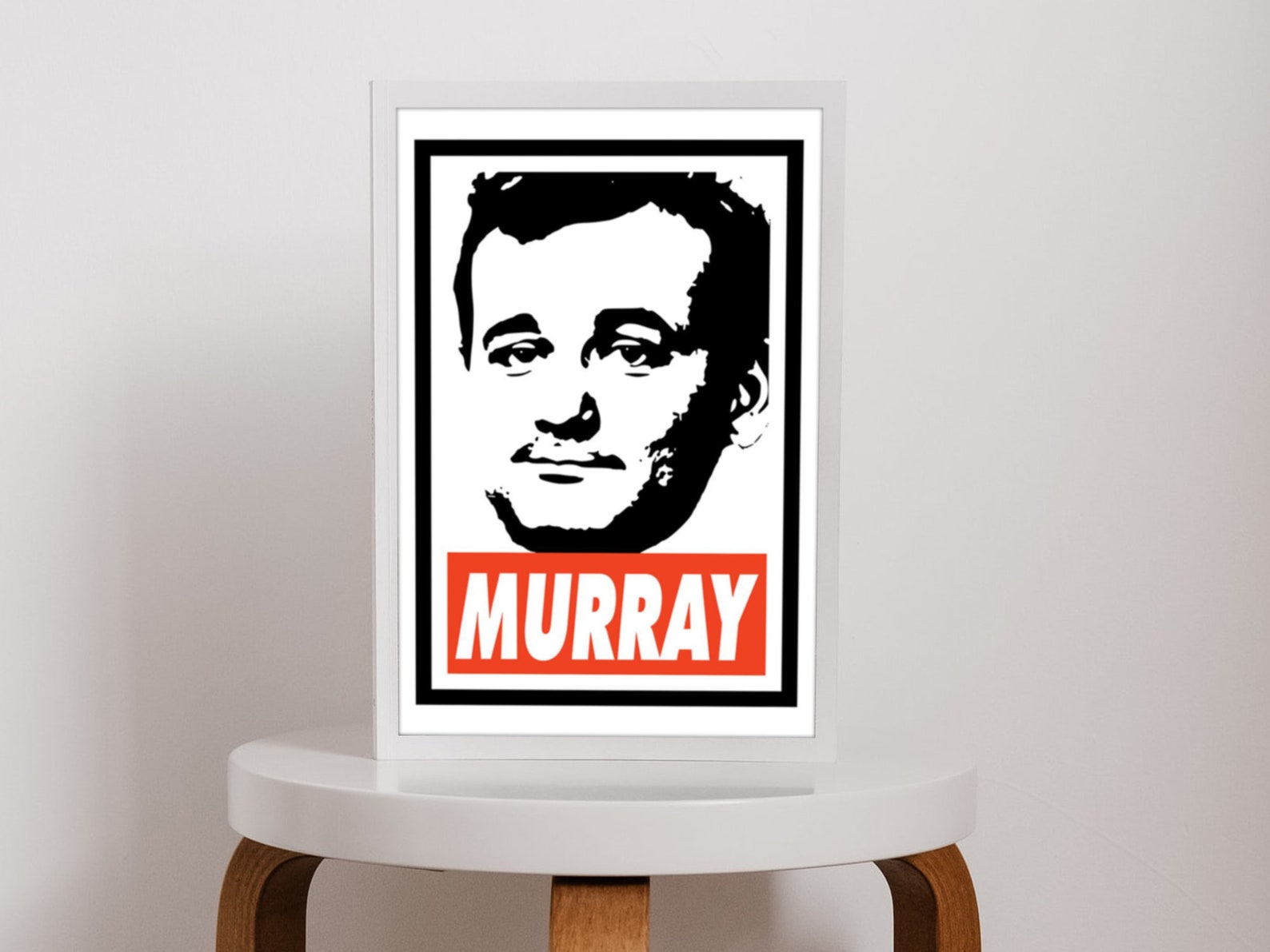 Bill Murray poster Bill Murray art print Bill Murray wall | Etsy