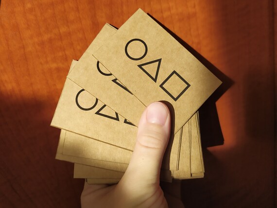 Squid Game Invitation Card | Etsy