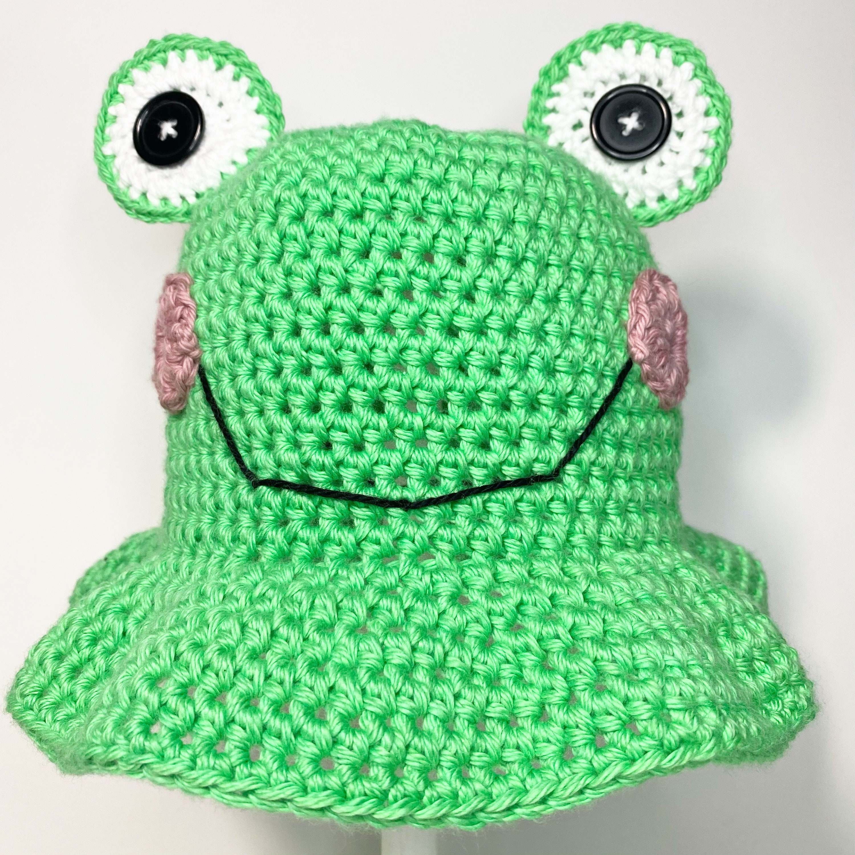 Crochet Foggy Hat Handmade Frog Hat Froggy Hat Frog | Etsy