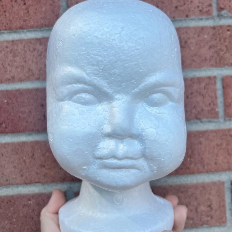 Styrofoam Head - Etsy