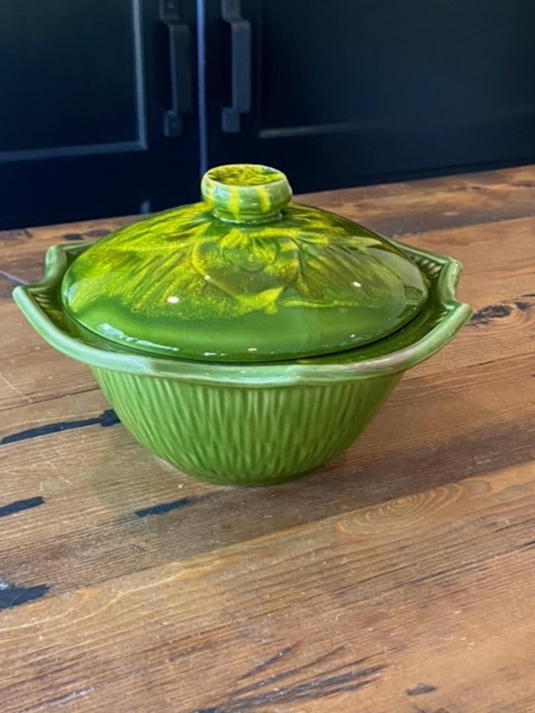 Mid Century California Pottery Vintage Covered Dish - Etsy