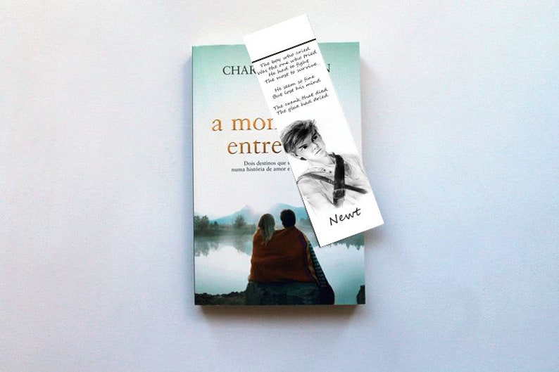 The maze runner Handmade bookmark Book marks Thomas Newt | Etsy