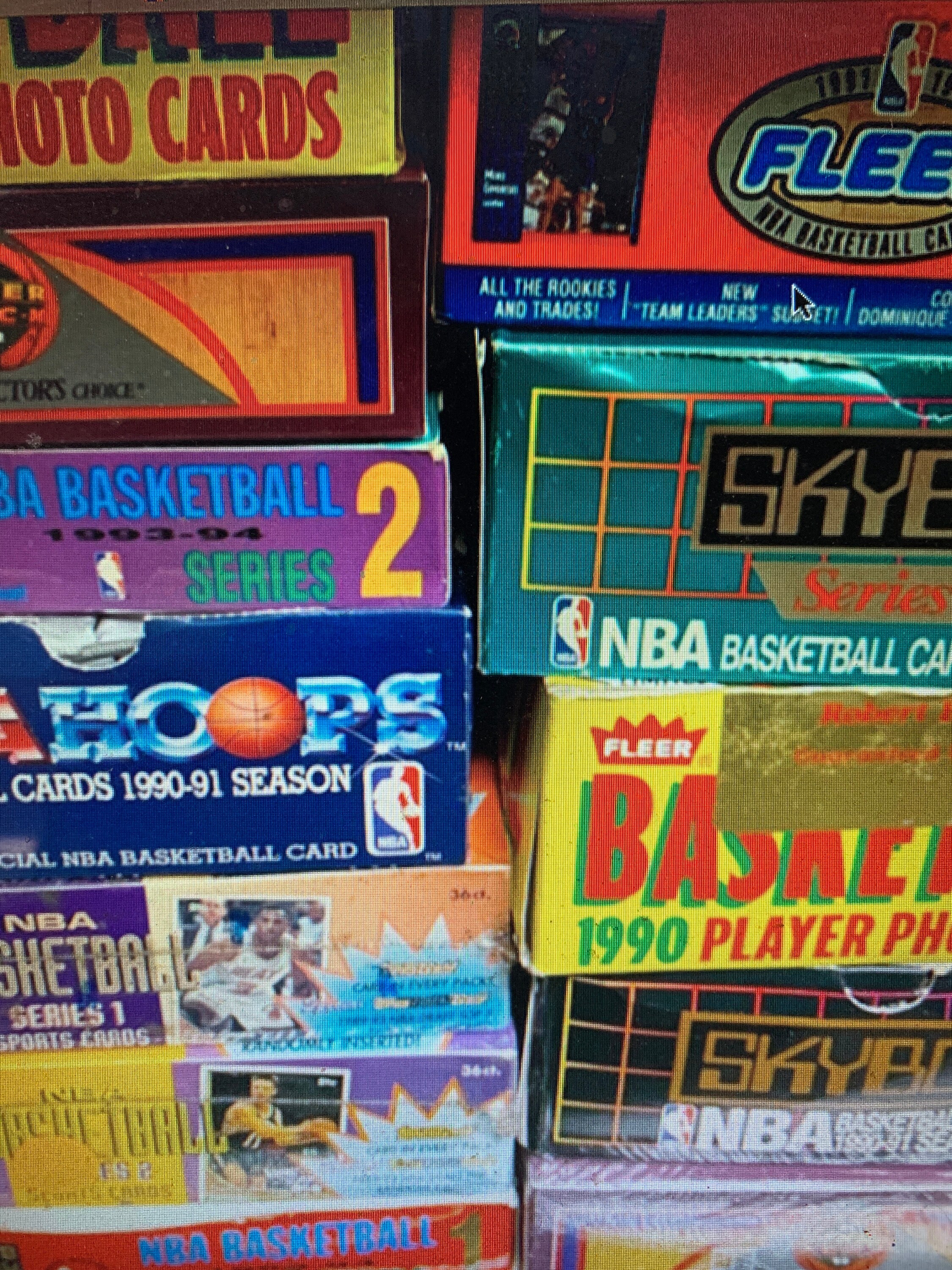 3 Random Vintage Basketball Packs. Plus 50 Loose Cards of Your Favorite ...