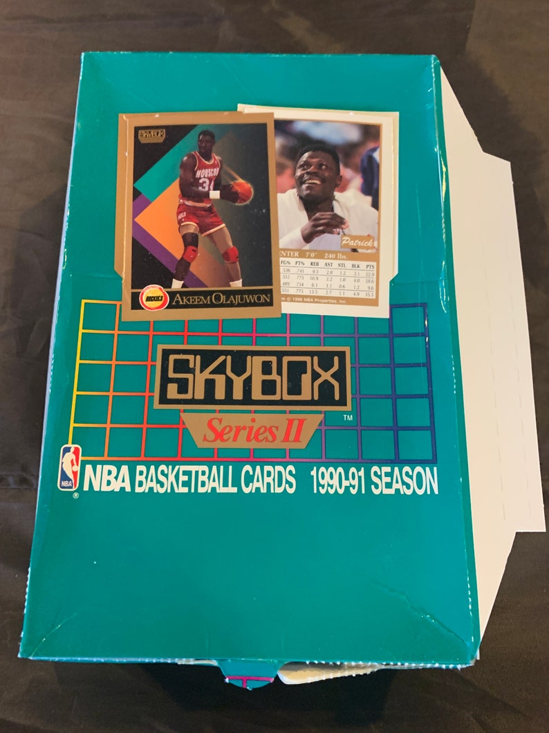 1990-91 Skybox Series 2 Basketball Cards, 1 Sealed PACK From Wax Box ...