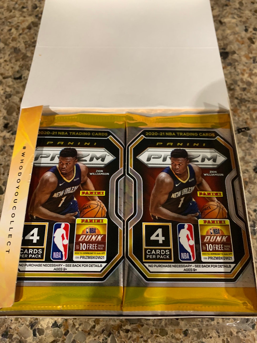 1 Pack 2020-2021 Panini Prizm Basketball Retail Box 1 Auto Possible per ...