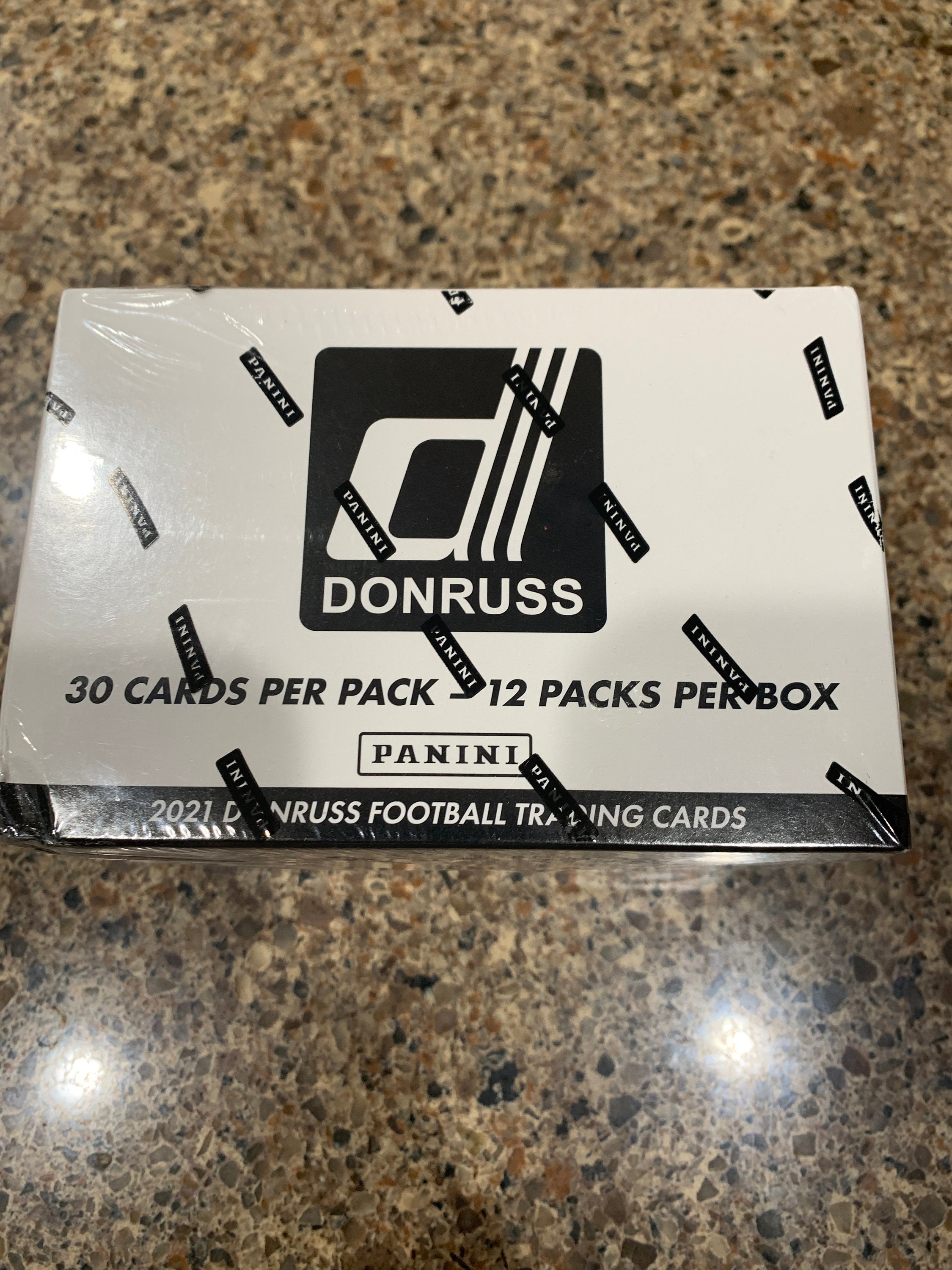 2021 Donruss Football Sealed JUMBO FAT CELLO Pack Box-360 Cards 48 ...