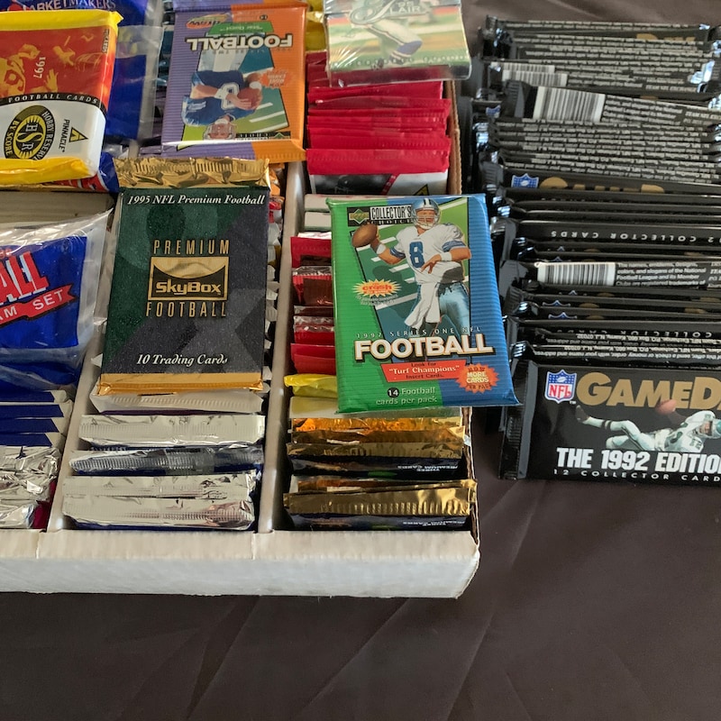Football Cards Packs - Etsy