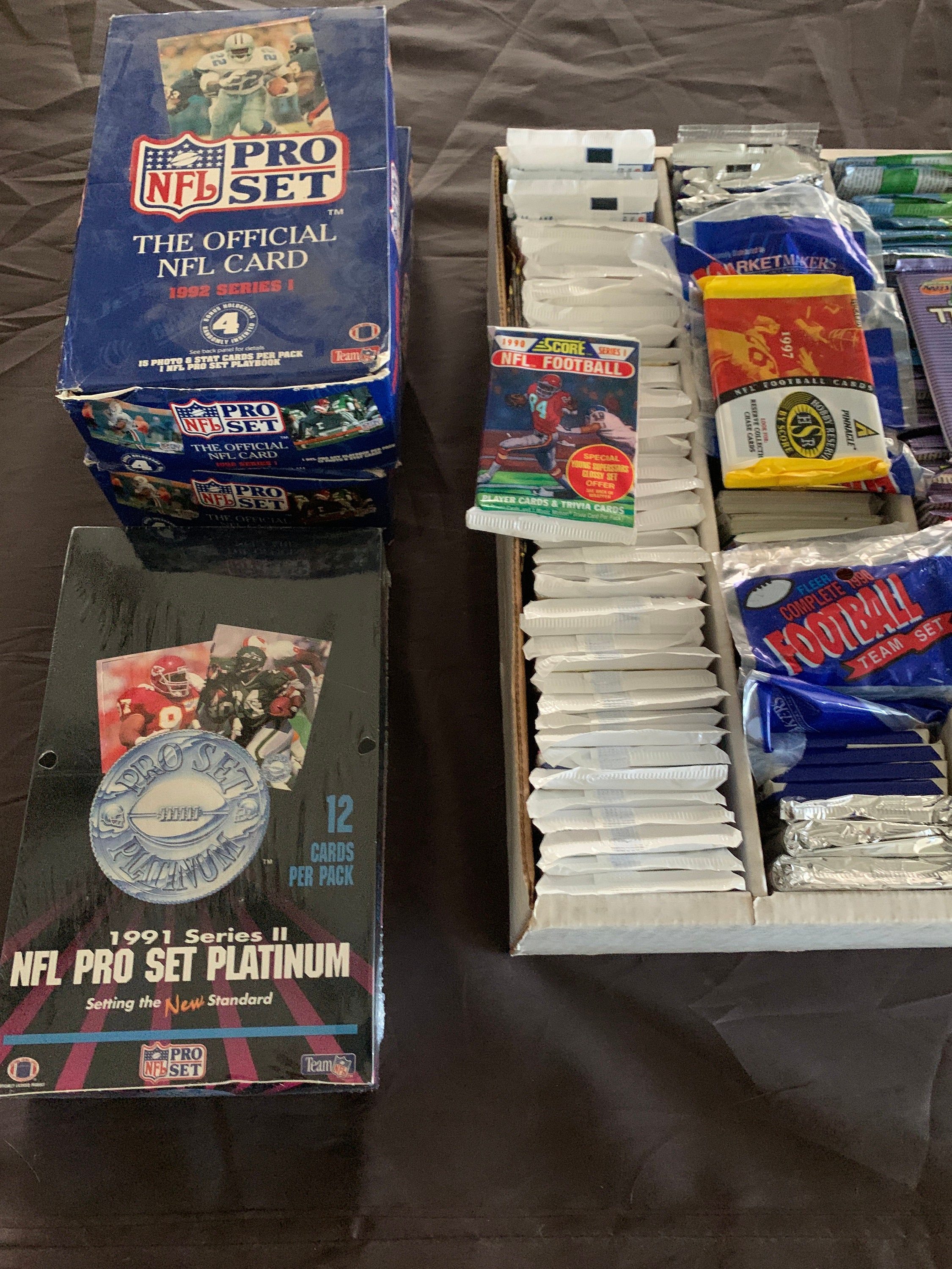Wholesale Lot of Unopened FOOTBALL Cards in Wax Packs - Etsy