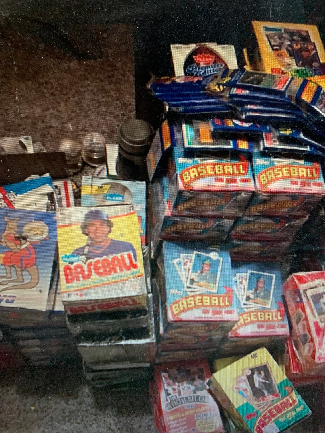 Vintage Baseball 220 UN-OPENED Cards New Un-opened Packs & (75) Loose ...