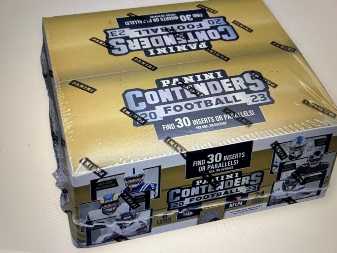 2023 Panini NFL Contenders Football Factory Sealed Retail Box - Etsy