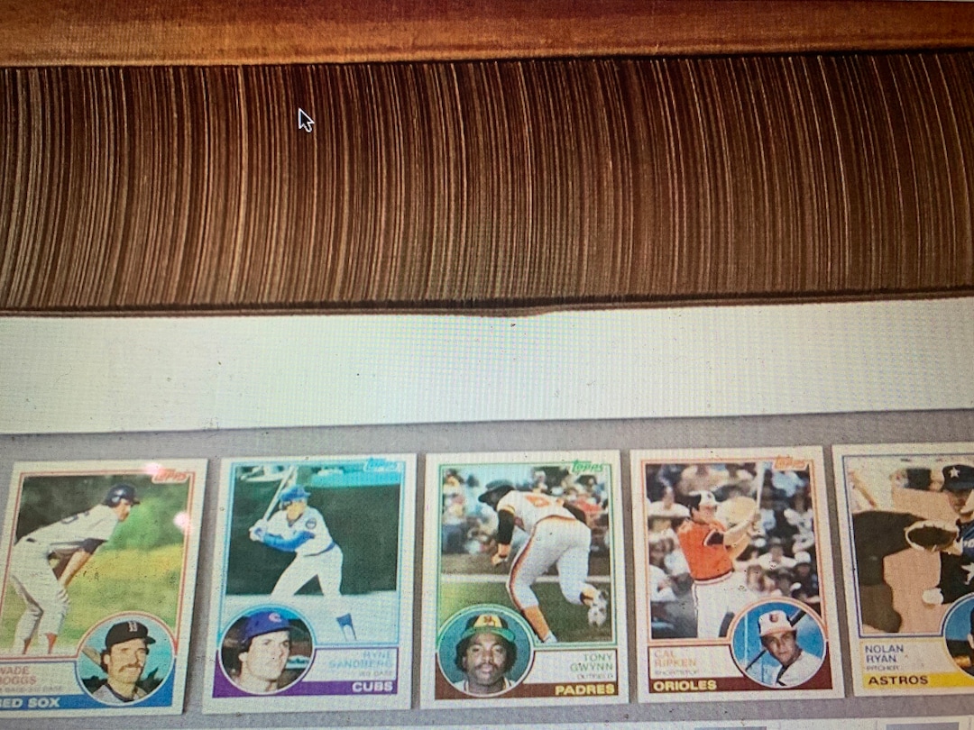 1983 Topps Baseball Complete Set Boggs, Sandberg, Gwynn Rookies - Etsy