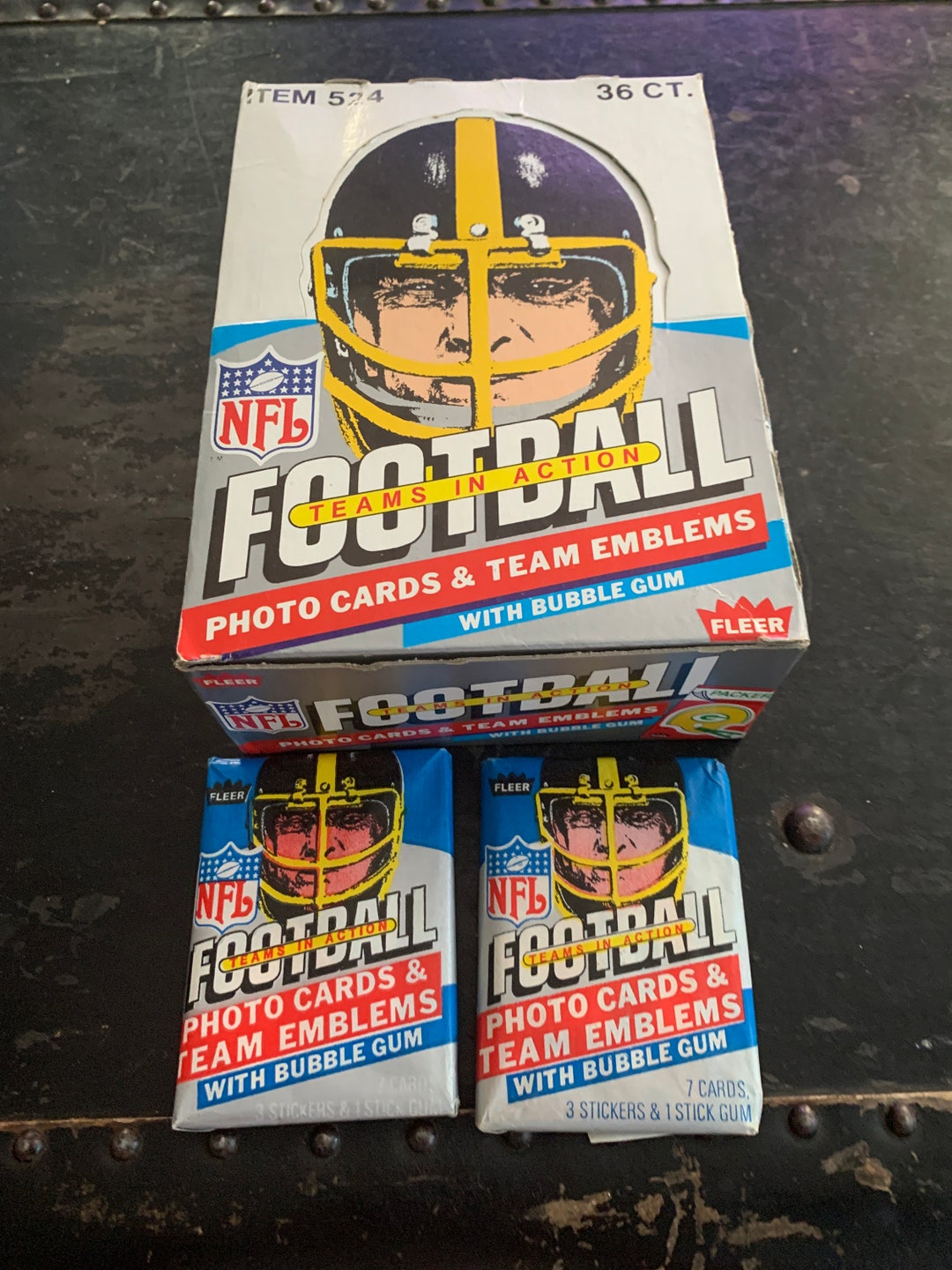 1 Single 1984 Fleer Football Wax Pack for Sale - Etsy