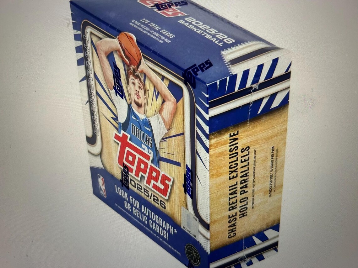 2025/26 Topps Basketball Mega Box - Etsy