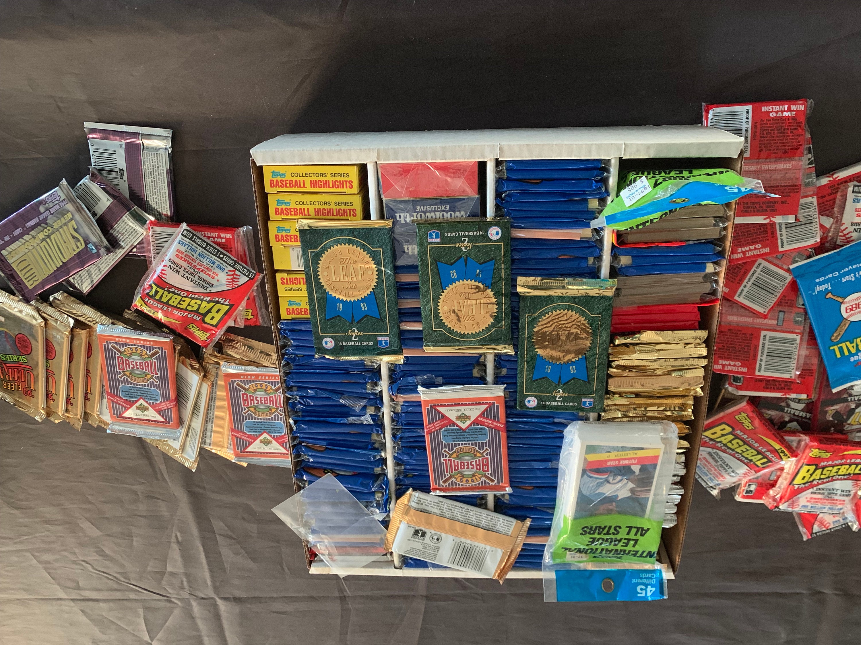 Vintage 20 Different Packs (over 300+ Cards!!) Of Unopened Vintage 