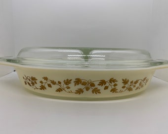 Pyrex Golden Leaf - Etsy