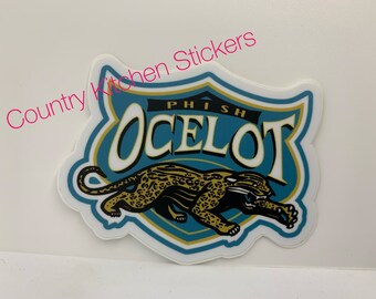 Ocelot Sticker - Etsy